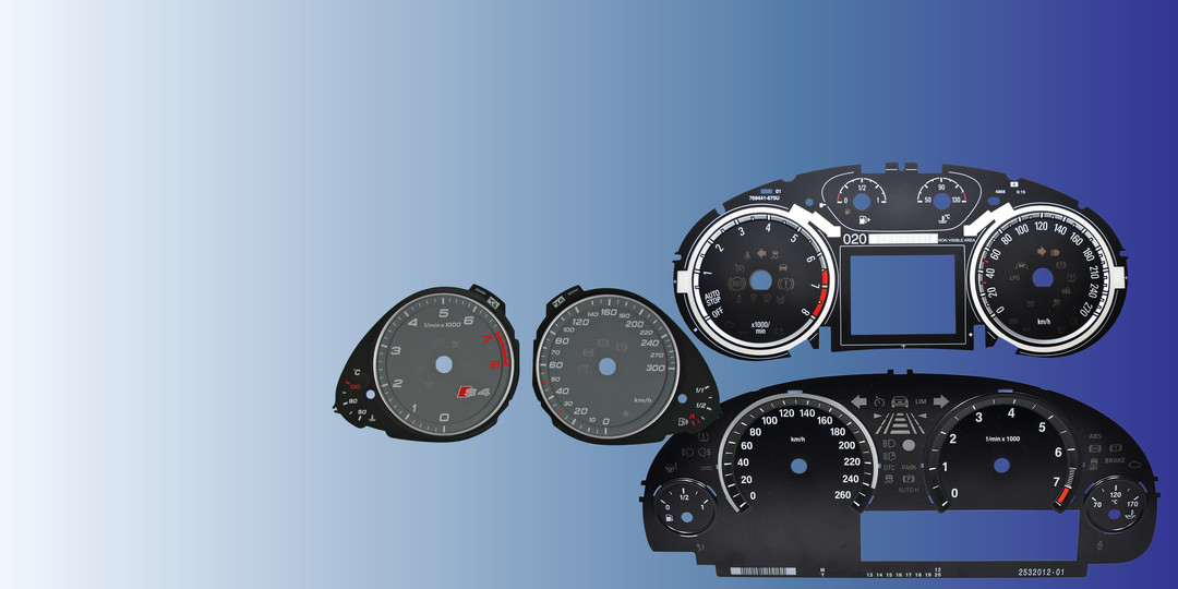 Speedometer Dials | Pröll GmbH
