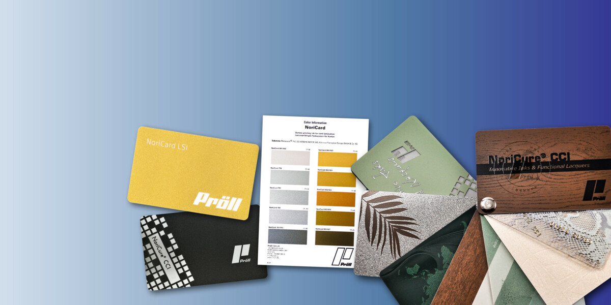 塑料卡片用丝印油墨 | Proell Ink Trading Shanghai Co., Ltd